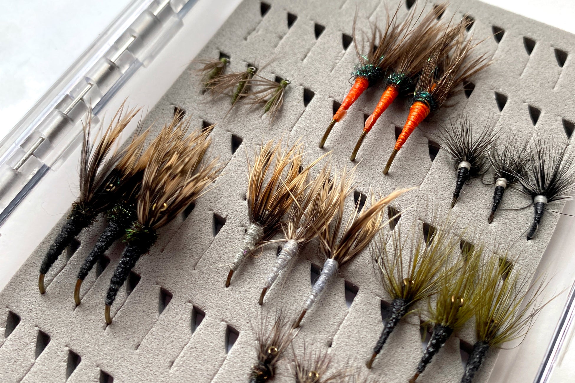 Assortment of Tenkara Flies: Get 21 flies in a fly box – Tenkara USA