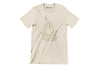 T-Shirt with Lines illustration, by Tenkara USA®